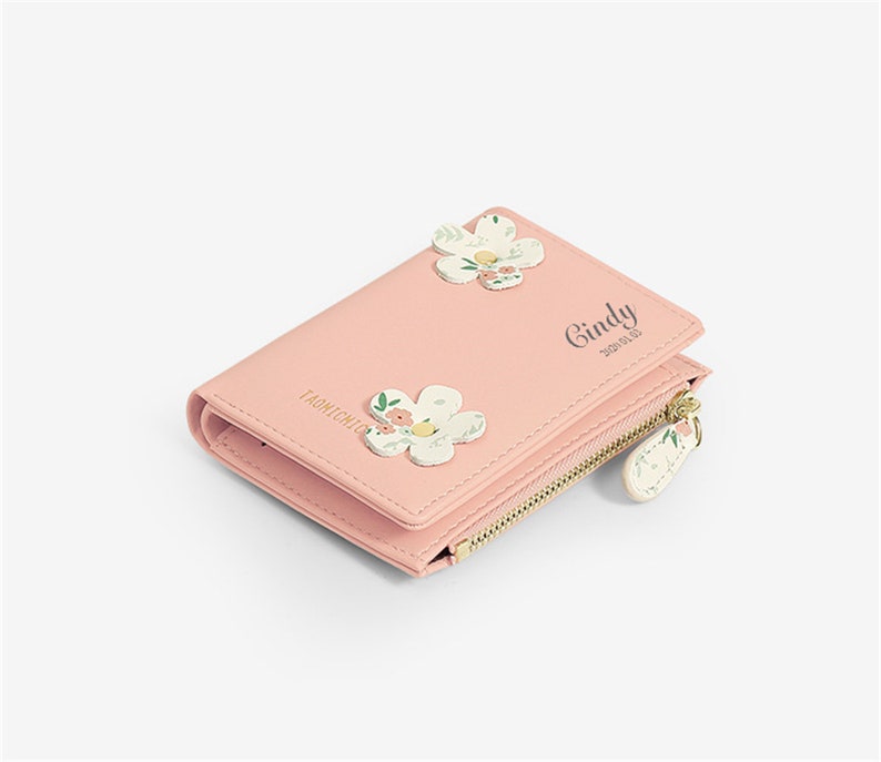 Personalized Walletflower Purse for Women Zipper Coin - Etsy