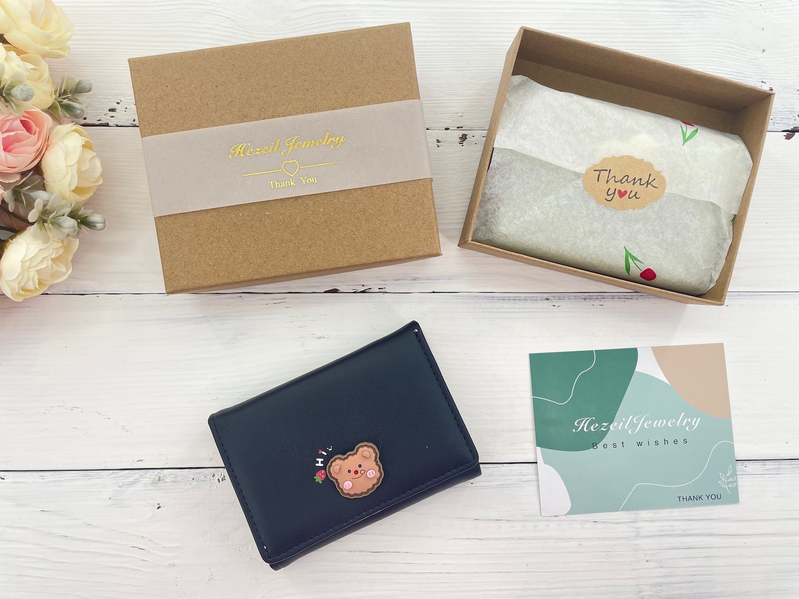 Personalized Wallet Cute Kawaii Pink Rabbit Wallet/animal - Etsy