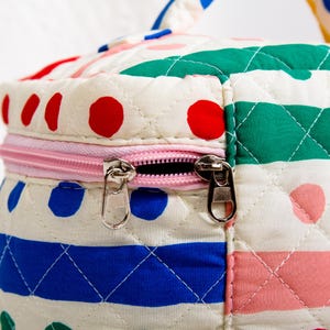 Personalised Simple Practical Flower Makeup Bag, Vintage Cosmetic ...