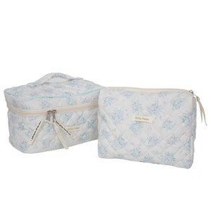 Personalised Simple Practical Flower Makeup Bag, Vintage Cosmetic ...