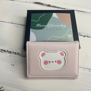 Personalized Wallet Kawaii Pretty Cat Cartoon Animal Short Wallet/ Cute ...