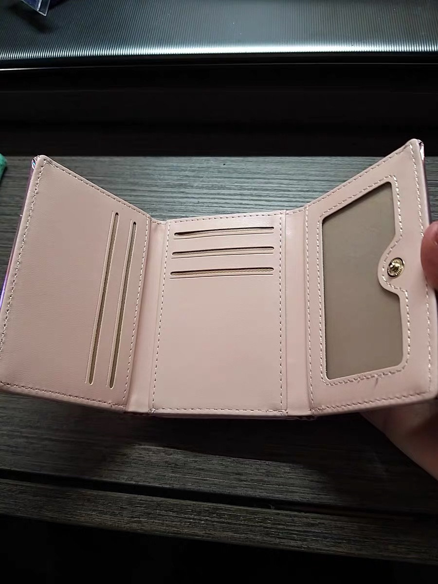 Holographic Wallet/cute Kawaii Pink Lady Short - Etsy Canada