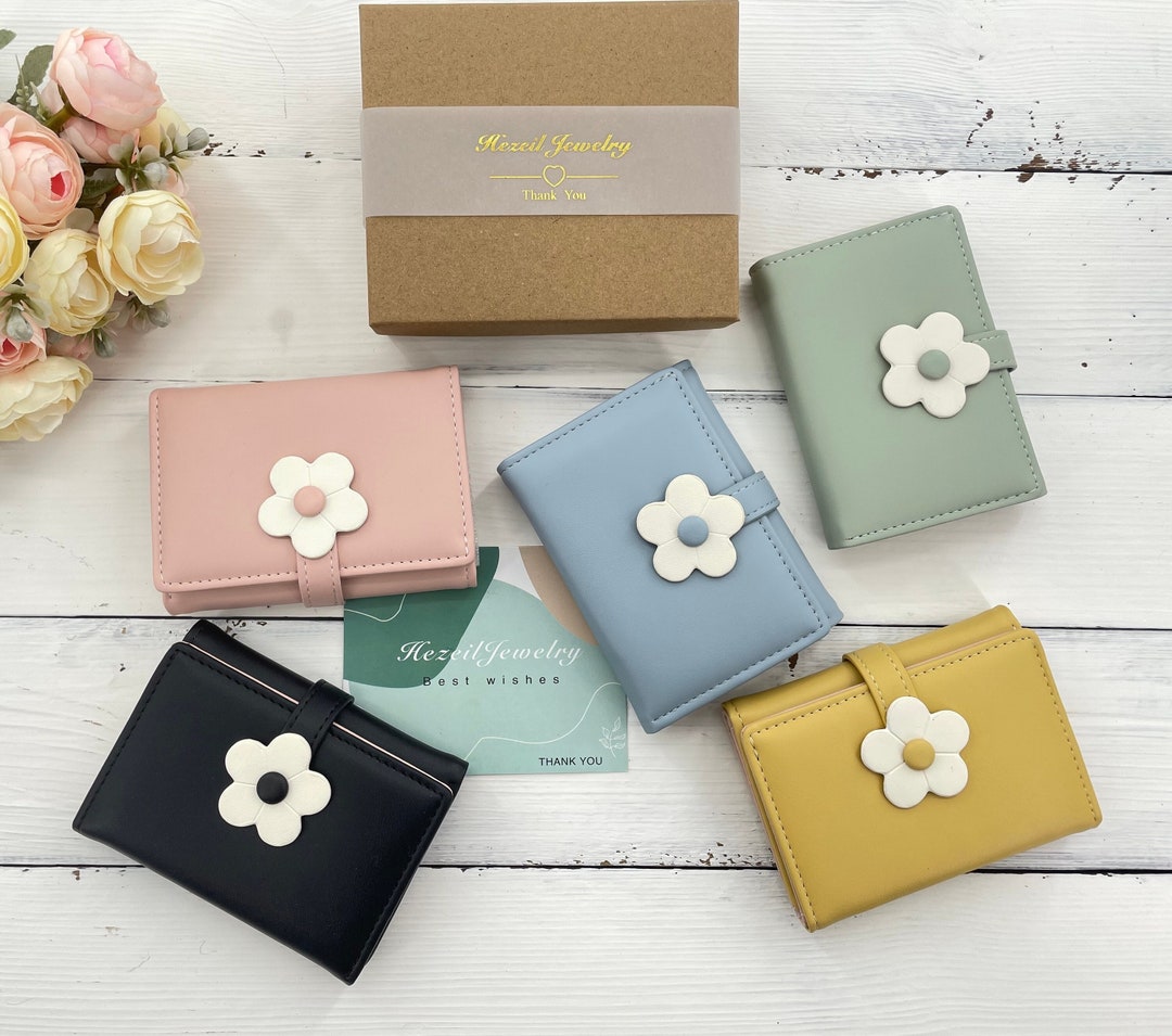 Cute Wallet Women Small Trifold Wallet, Travel Wallet, Credit Card ...