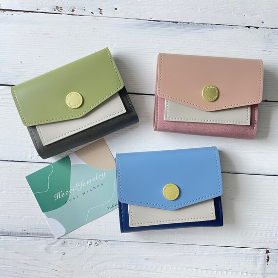 Personalized Wallet /cute Kawaii Pink Wallet/animal Short - Etsy