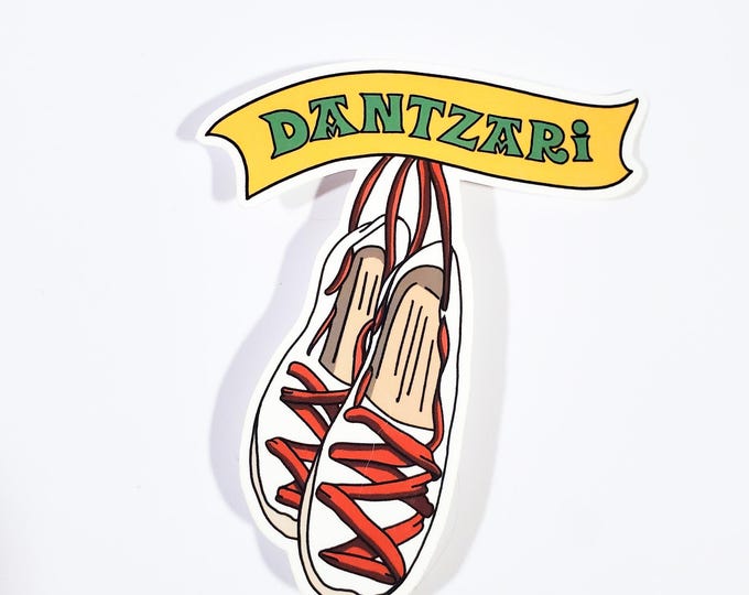 Dantzari Basque Vinyl Sticker - Etsy