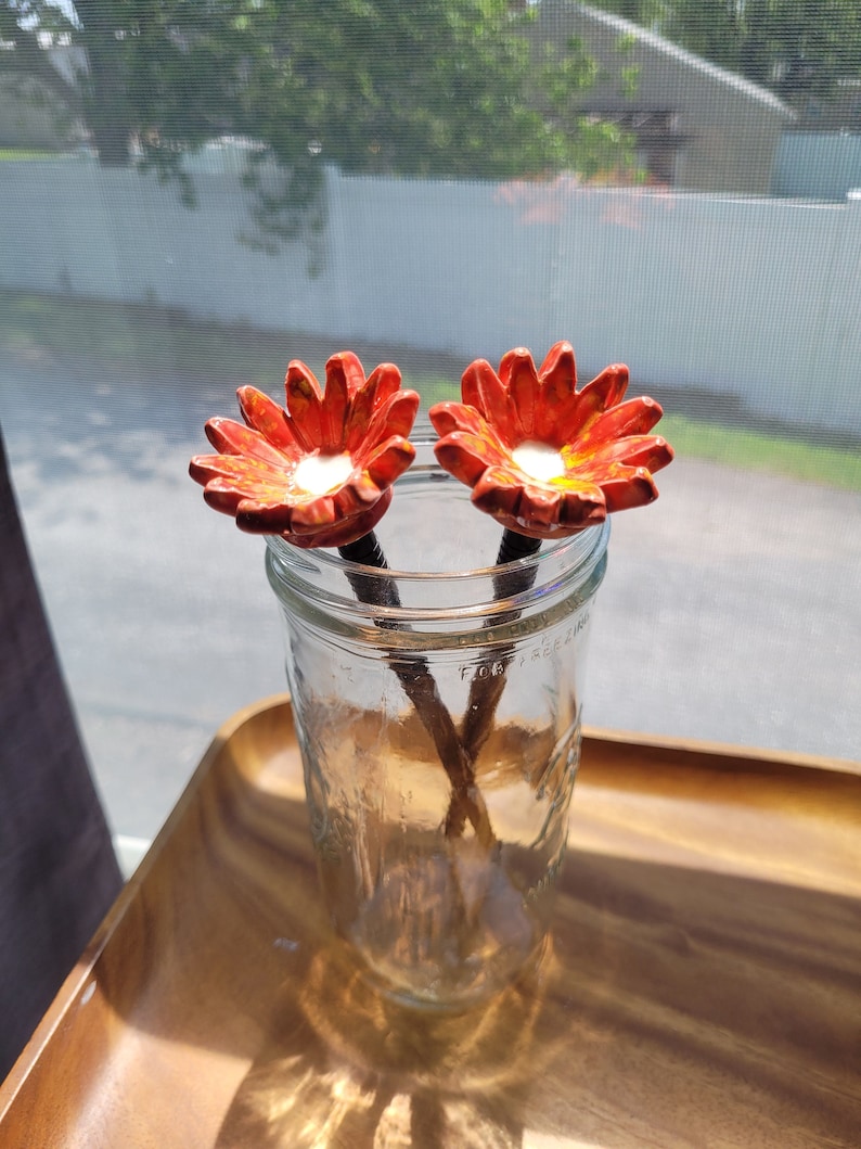 Ceramic Pollinator Watering Stake Garden Decor Bee Watering Station Bee ...