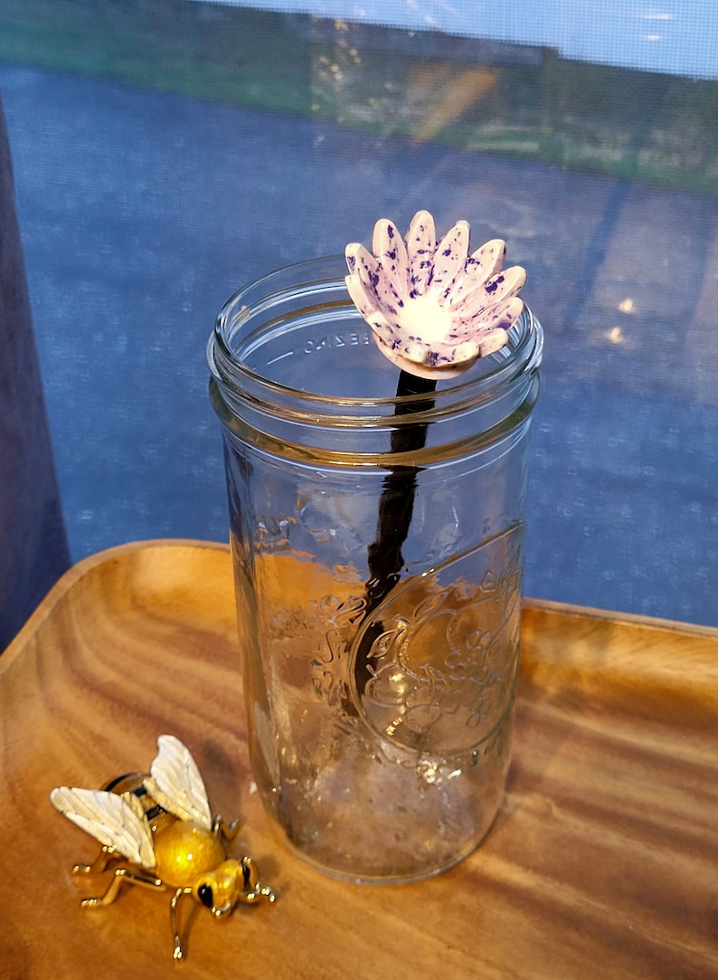 Ceramic Pollinator Watering Stake Garden Decor Bee Watering Station Bee ...