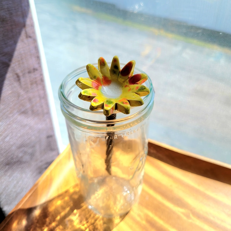 Ceramic Pollinator Watering Stake Garden Decor Bee Watering Station Bee ...