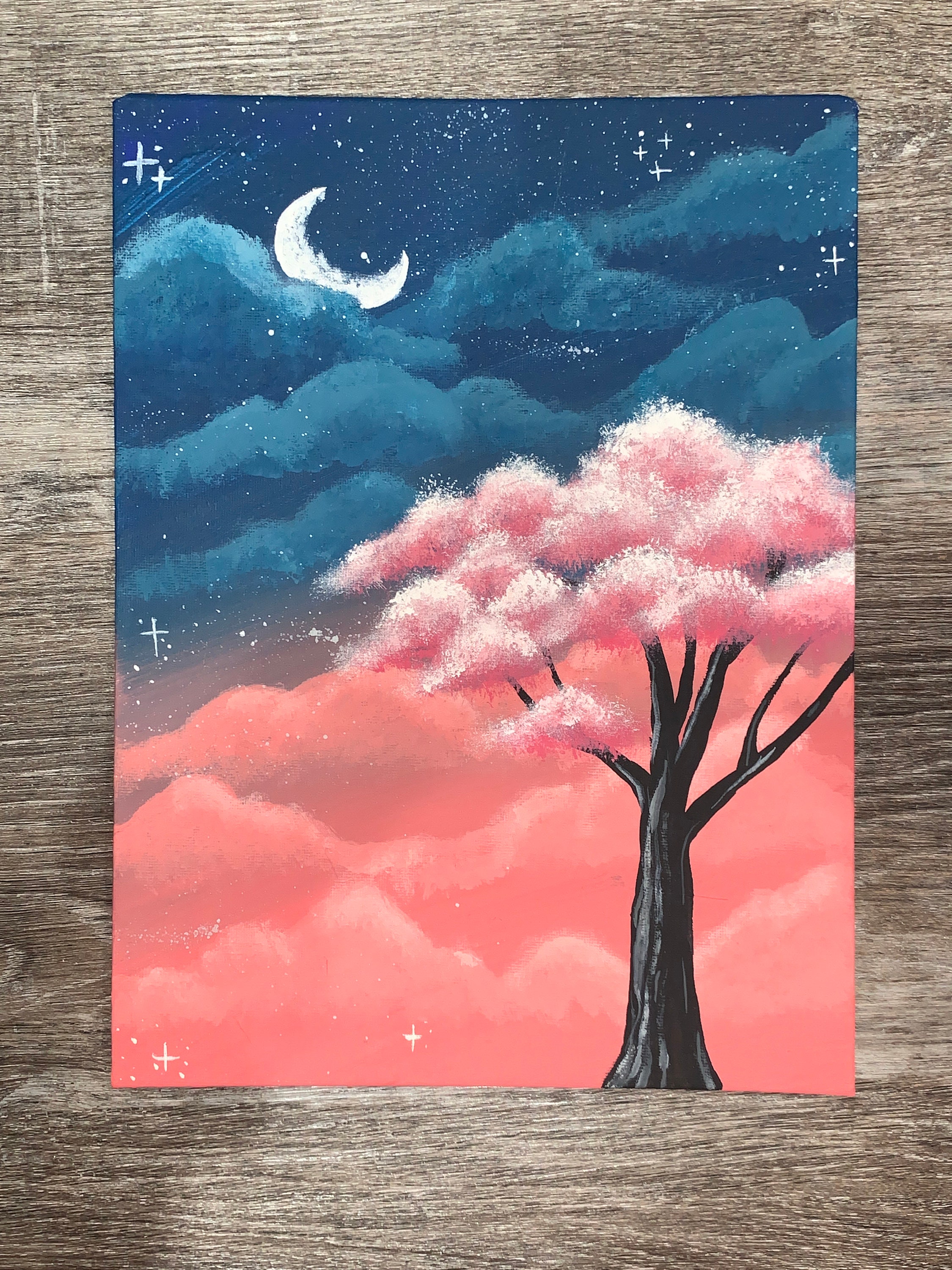 Abstract Cherry Blossom Tree - Etsy