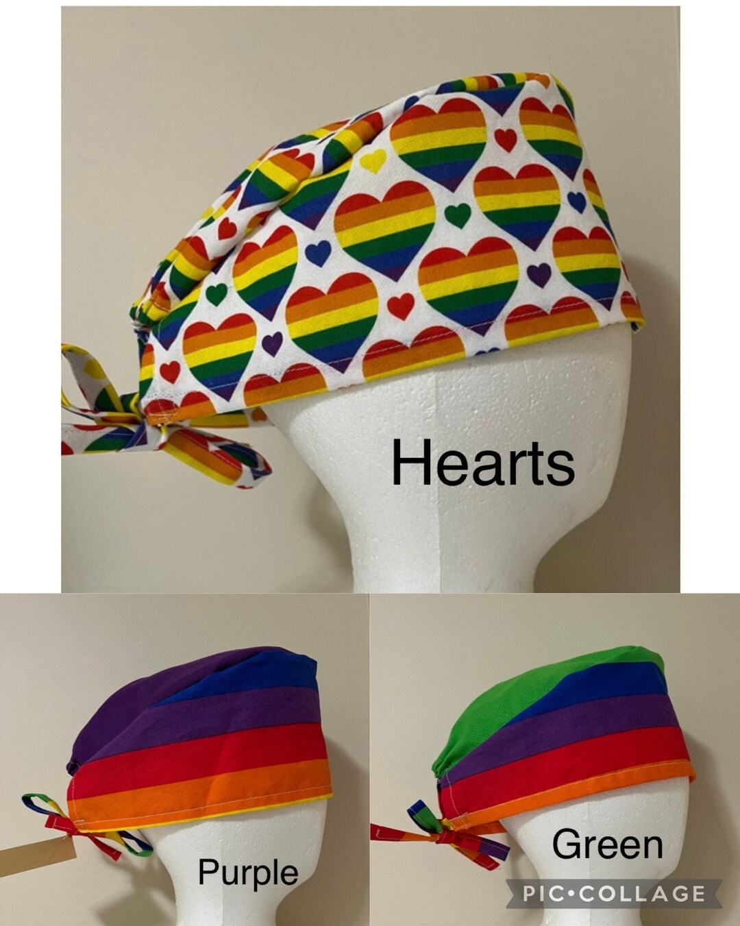 Rainbow Pride Scrub Caps. Pride Scrub Cap. LGBTQ Pride Scrub Cap - Etsy ...