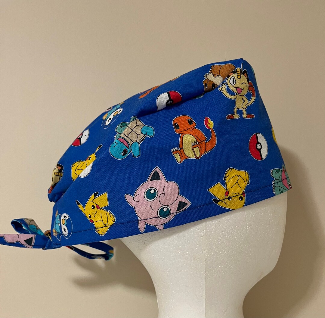Pokémon Scrub Cap - Etsy