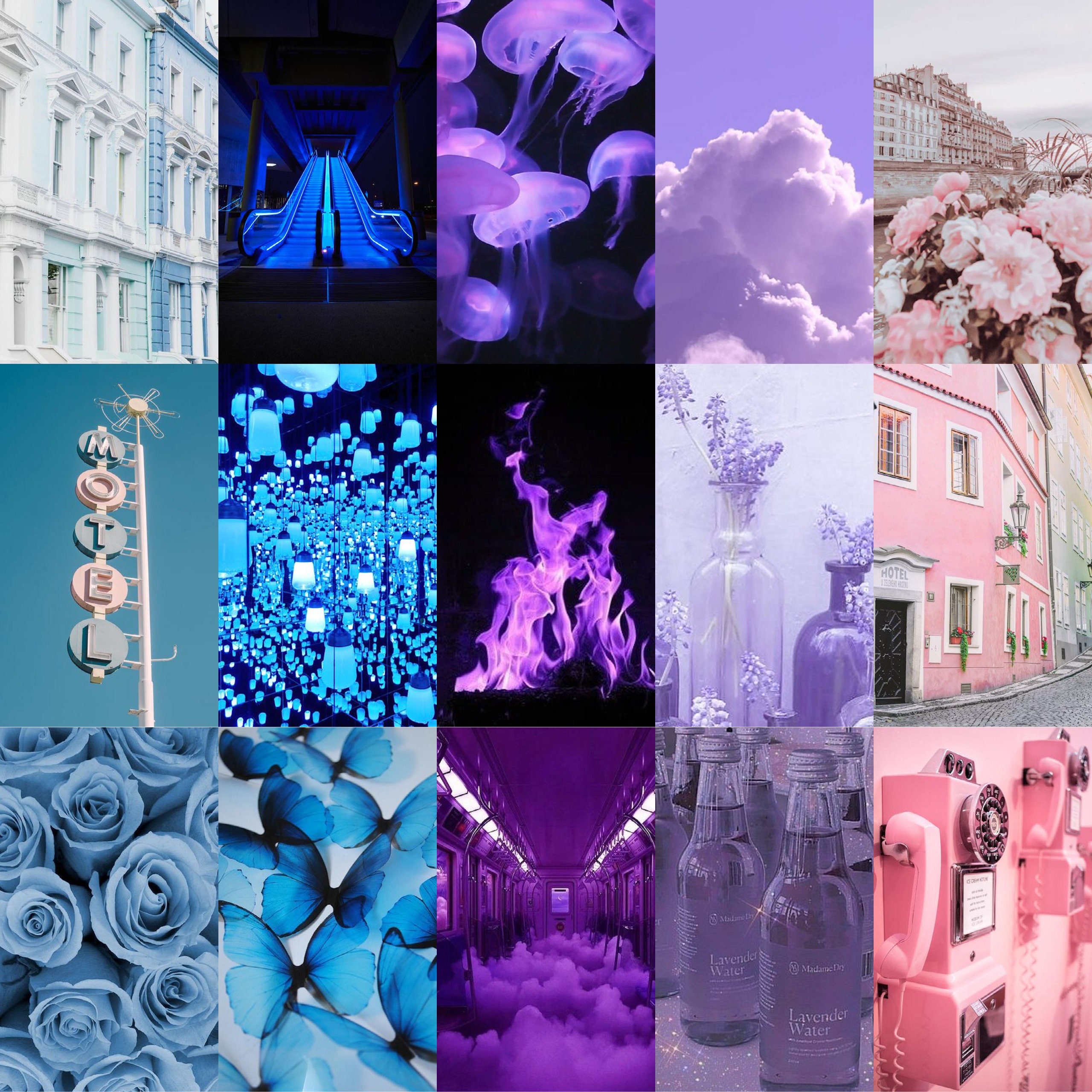 Rainbow Photo Collage Kit - Etsy