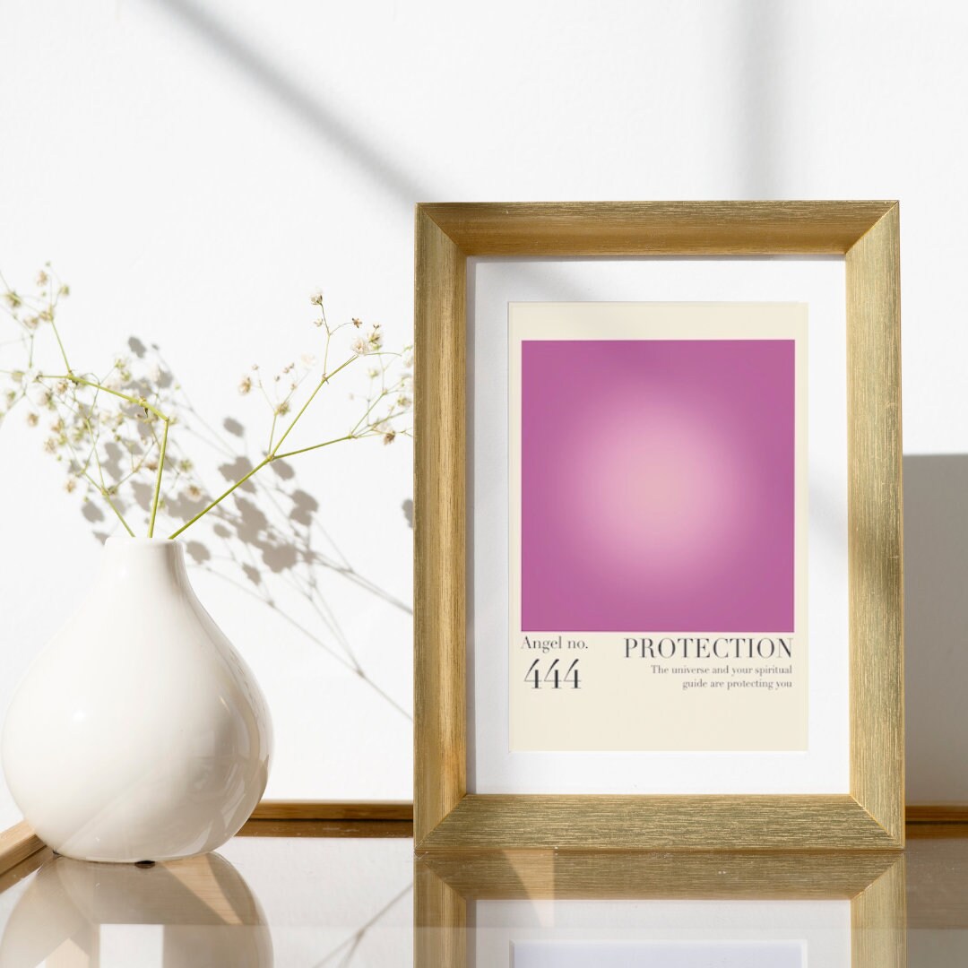 444 PROTECTION Angel Numbers Digital Download - Etsy
