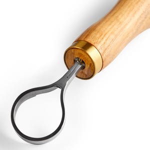 Wood Carving Scorp Knife. Round Carving Tool for Spoons, Bowls and Cups ...