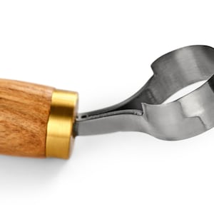 Wood Carving Scorp Knife. Round Carving Tool for Spoons, Bowls and Cups ...