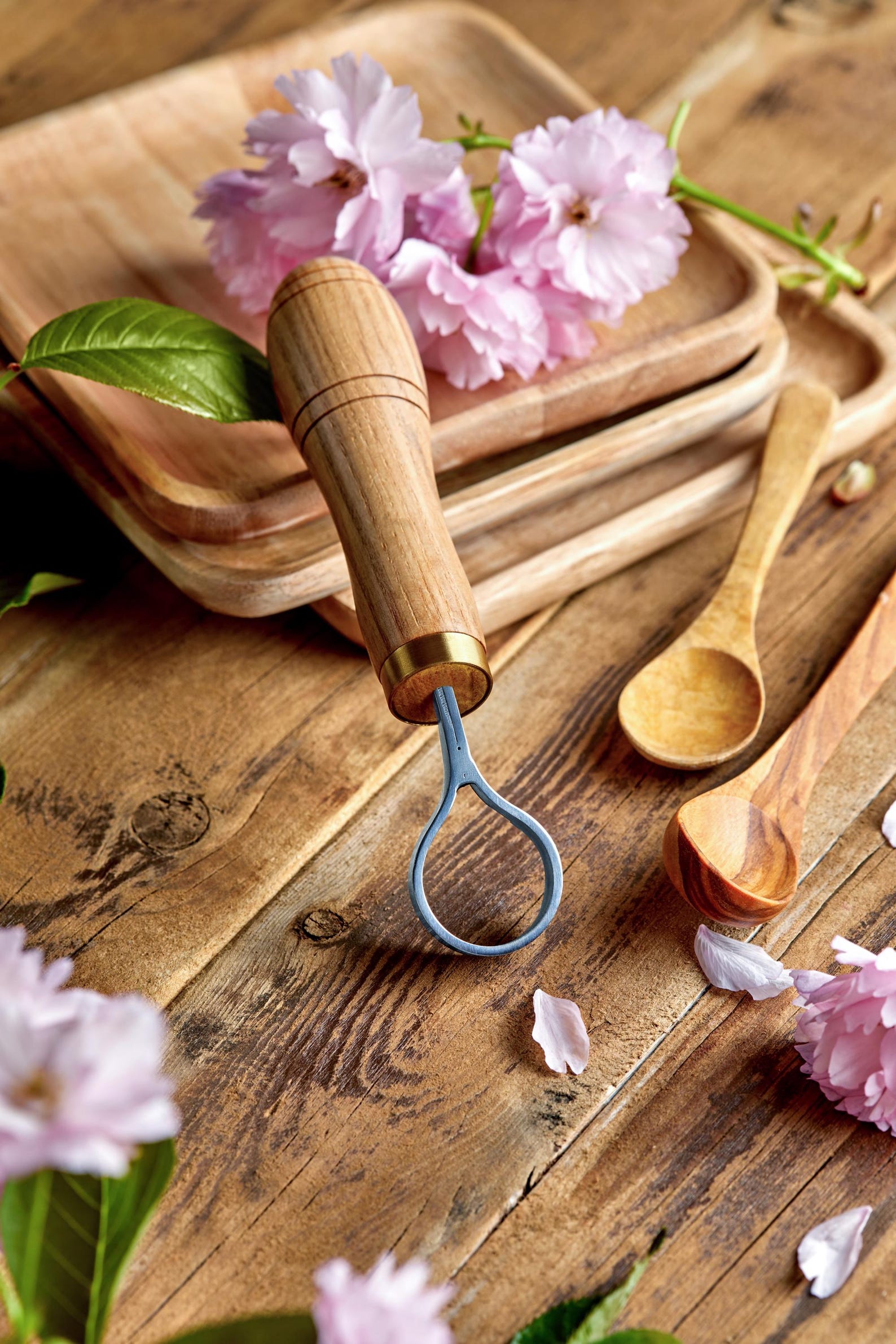 Wood Carving Scorp Knife: Angled Round Hook Tool - Etsy