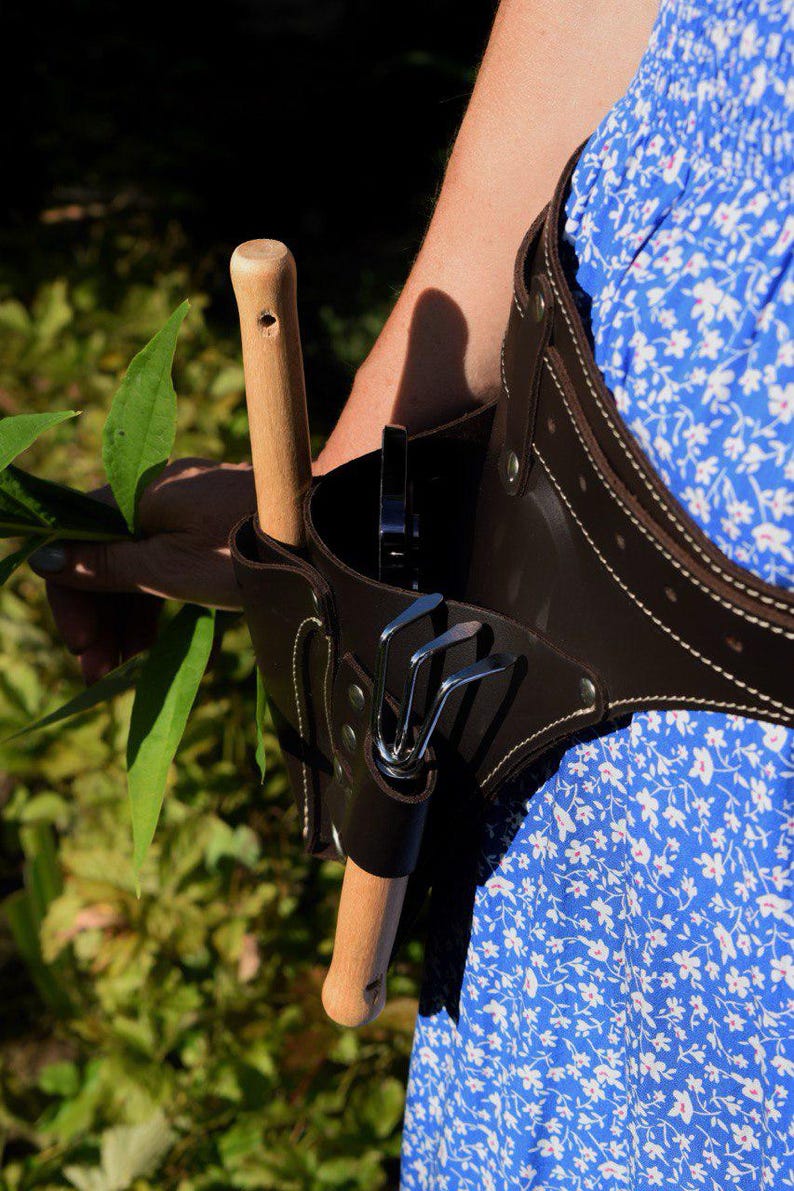 Personalized Leather Garden Tool Belt Florist, Farmer, Carpenter - Etsy