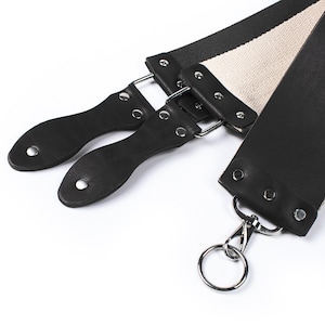 Personalized Leather Straight Razor Strop. Dual Strap That Will Be a ...