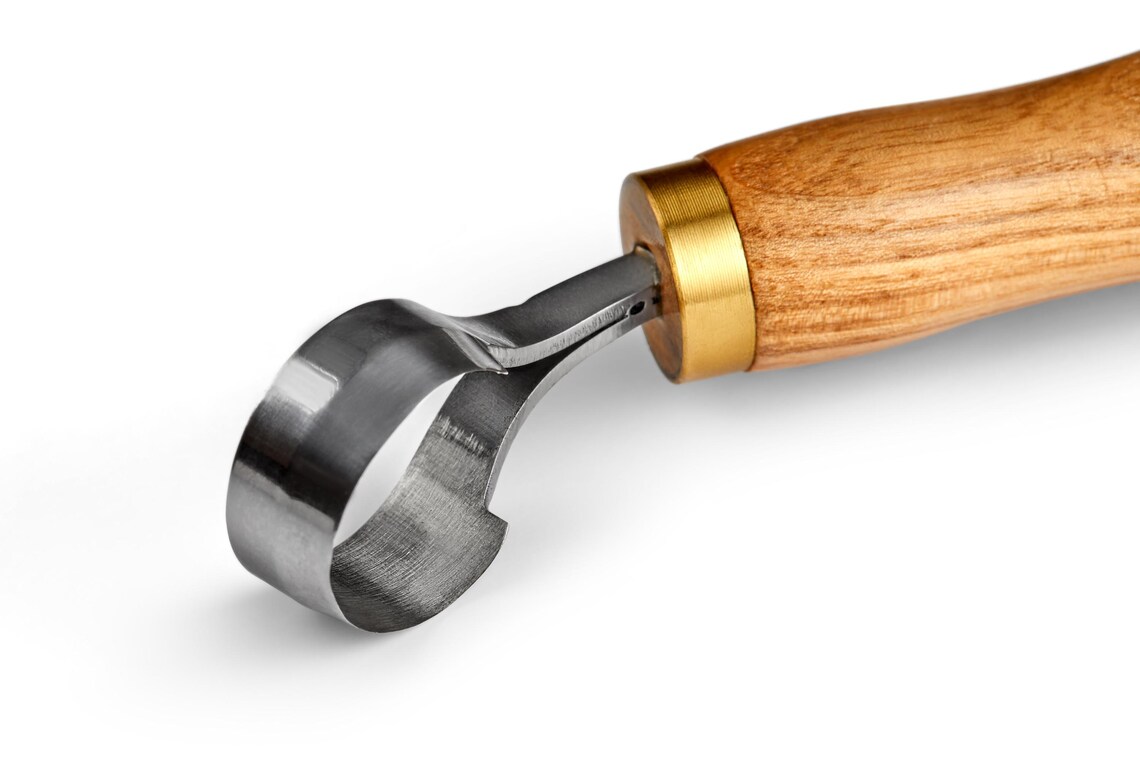 Wood Carving Scorp Knife: Angled Round Hook Tool - Etsy