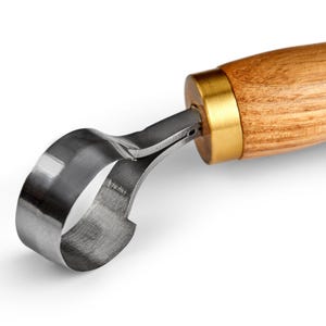 Wood Carving Scorp Knife. Round Carving Tool for Spoons, Bowls and Cups ...