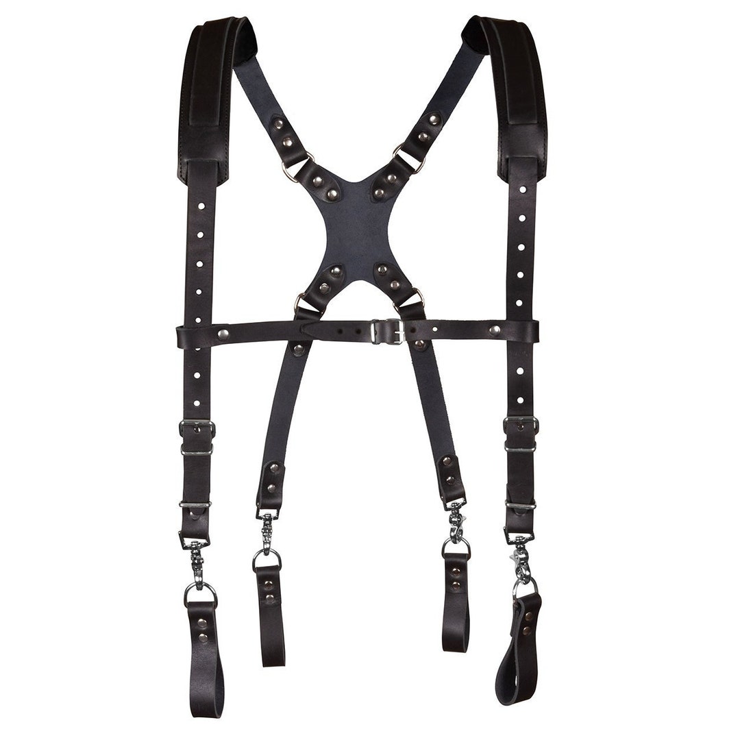 Personalized Leather Stronghold Suspension System, Comfortable Padded ...