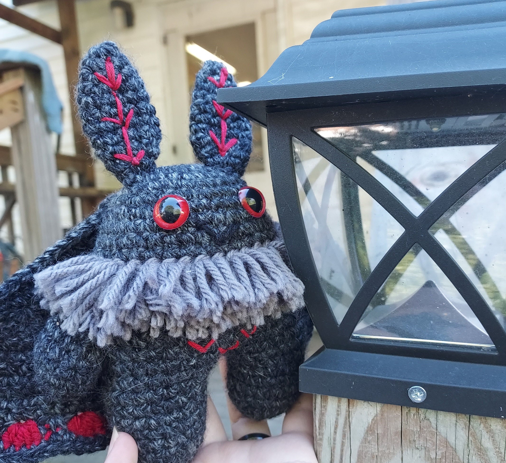 The Huggable Mothman-pattern - Etsy