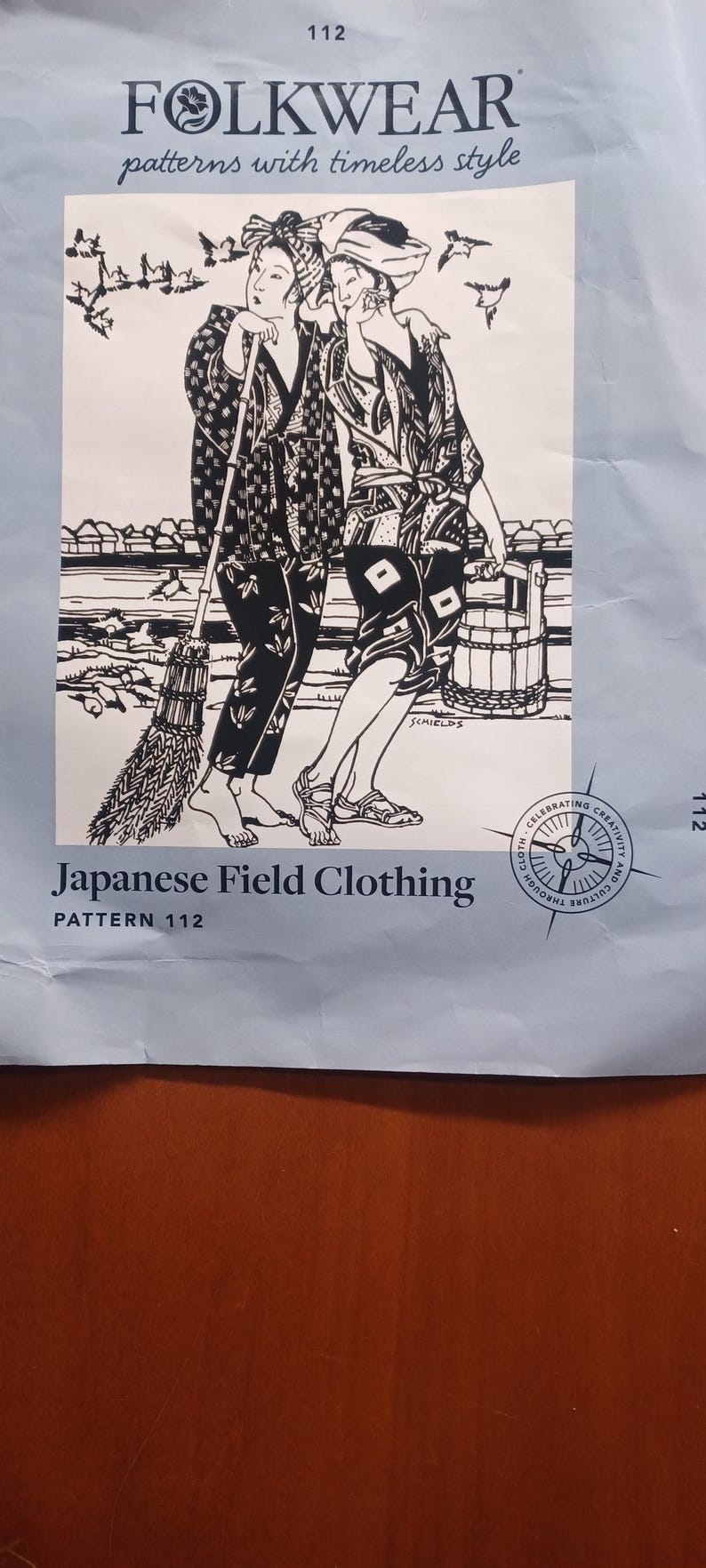 Dark Denim Hippari (field Jacket) From Traditional Japanese Pattern - Etsy