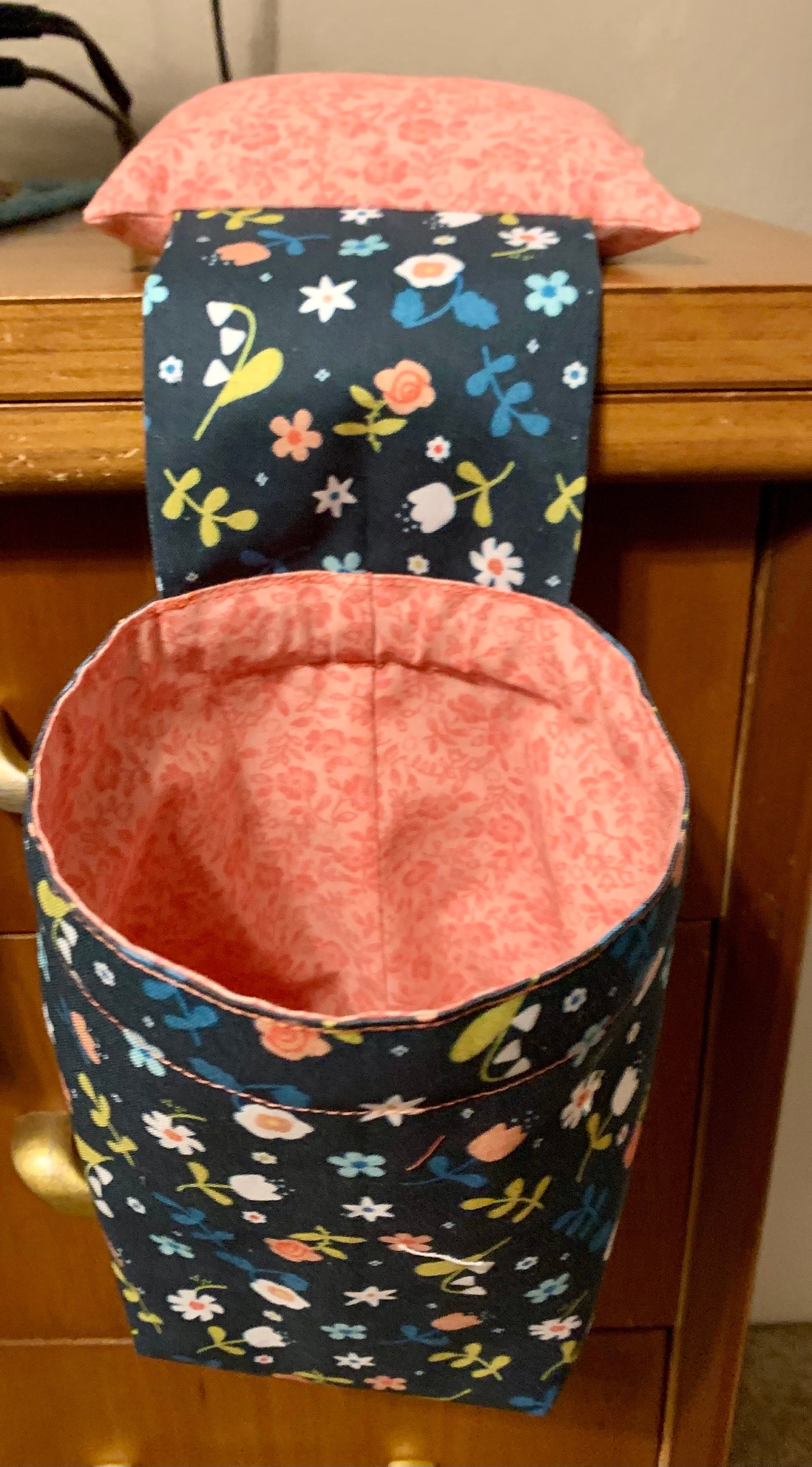 Thread Catcher, Pin Cushion, Scrap Bag, Scrap Caddy, Sewing Notions ...