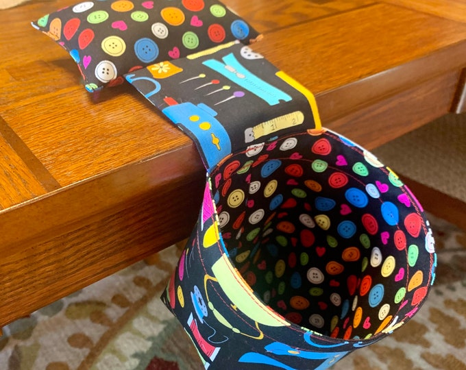 Thread Catcher, Pin Cushion, Scrap Bag, Scrap Caddy, Sewing Notions ...