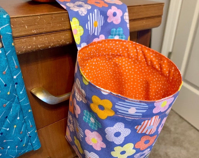 Thread Catcher, Pin Cushion, Scrap Bag, Scrap Caddy, Sewing Notions ...