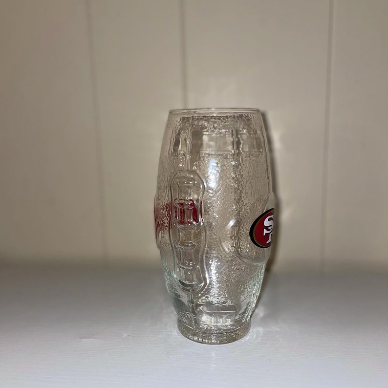 Football Shaped Glass Cup Can Be Personalized Beer Cup - Etsy
