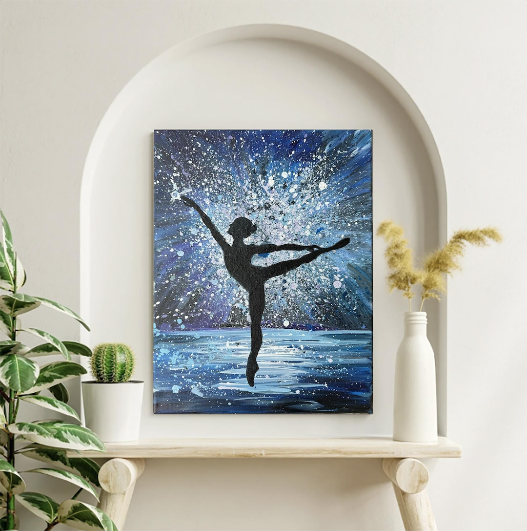 Ballerina - Hand Painted Original Artwork: Dancing With the Stars ...