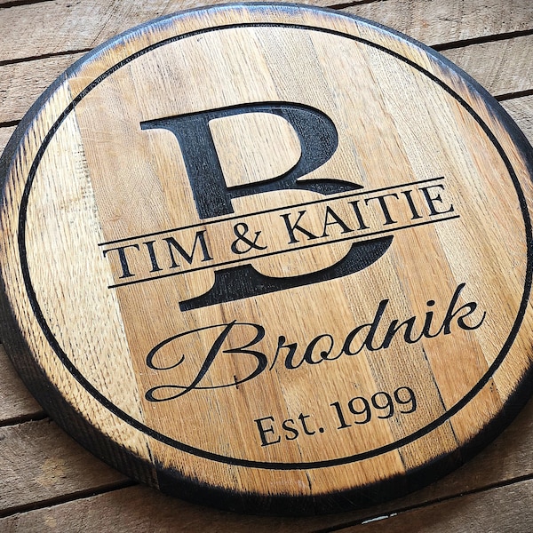 Wine Barrel Head - Etsy