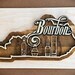 Kentucky Bourbon 3D Layered Hardwood Sign, Rustic Decor Barnwood Sign ...