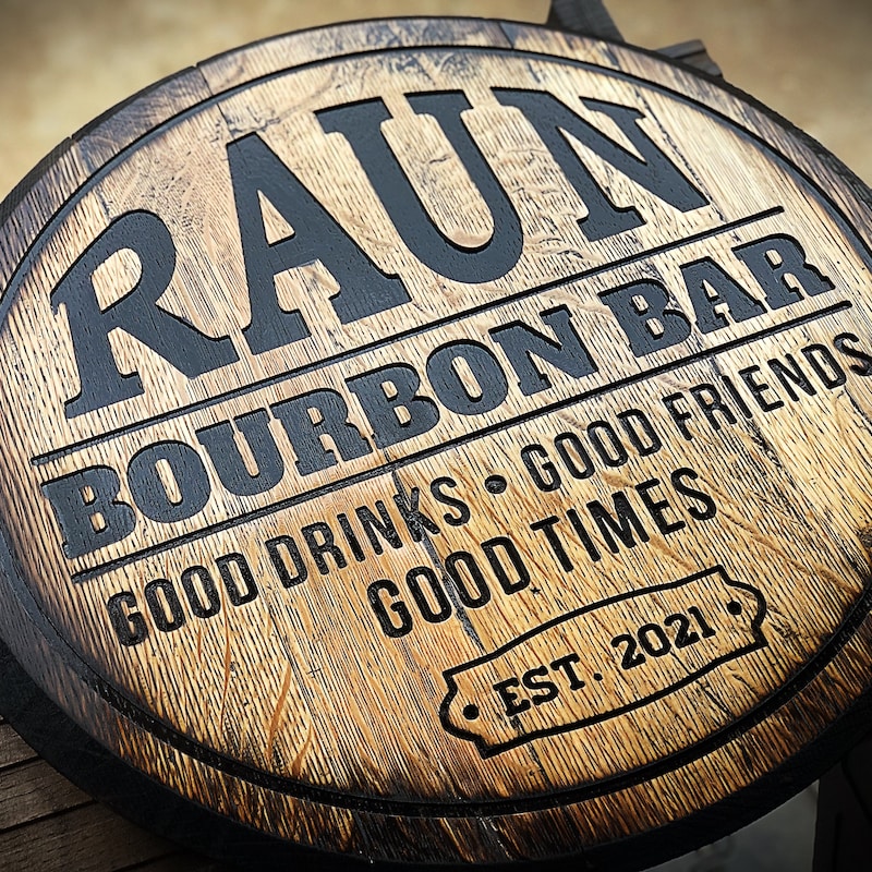 Custom Barrel Sign - Etsy