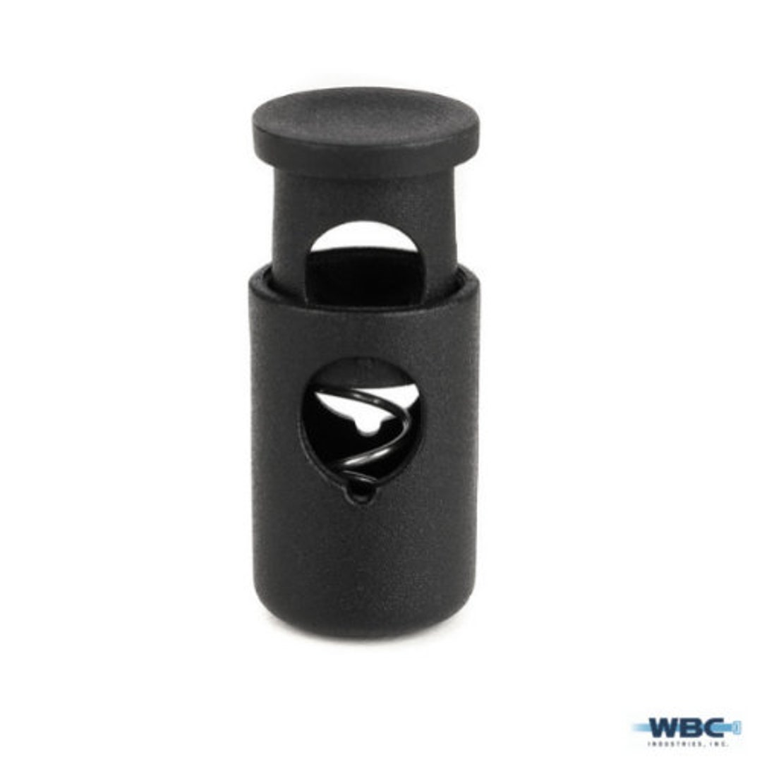6mm Black Plastic Cord Lock- Sold in Packs of 4 Pieces - Etsy