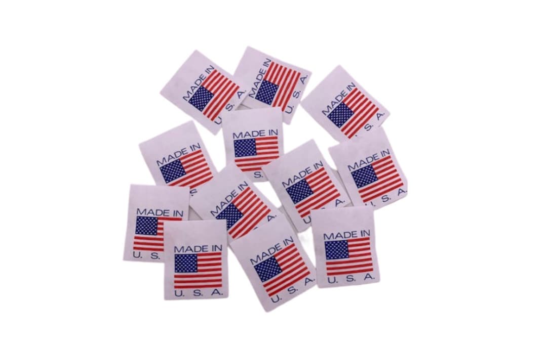 Made in the USA Tyvek Tag - Etsy