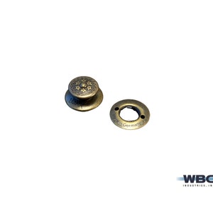 Loxx Fastener - Victoria Upper With Large Washer - Antique Brass - Etsy