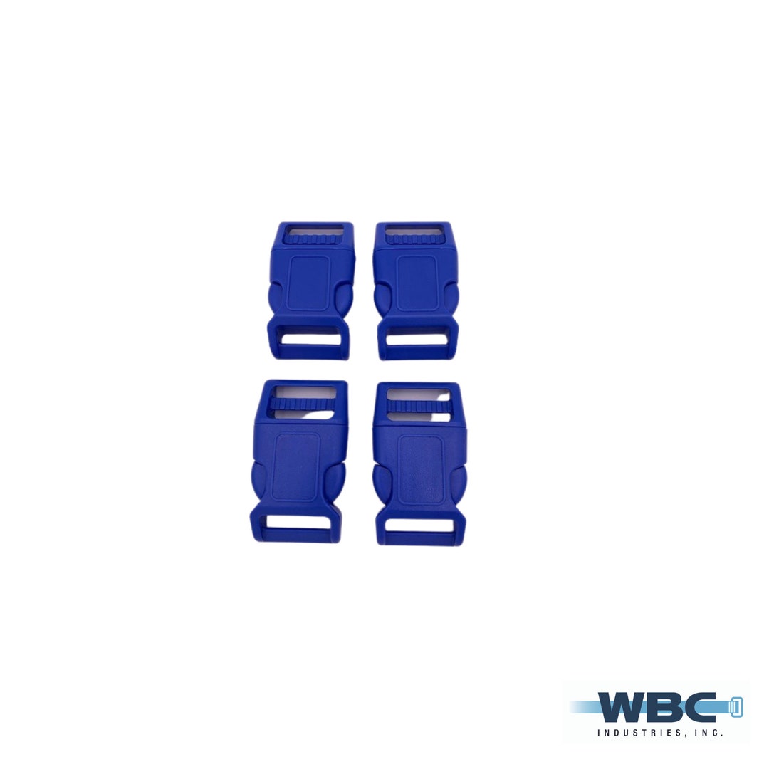 1" Plastic Contoured Colored Side Release Buckles- Sold in 4 Pack - Etsy