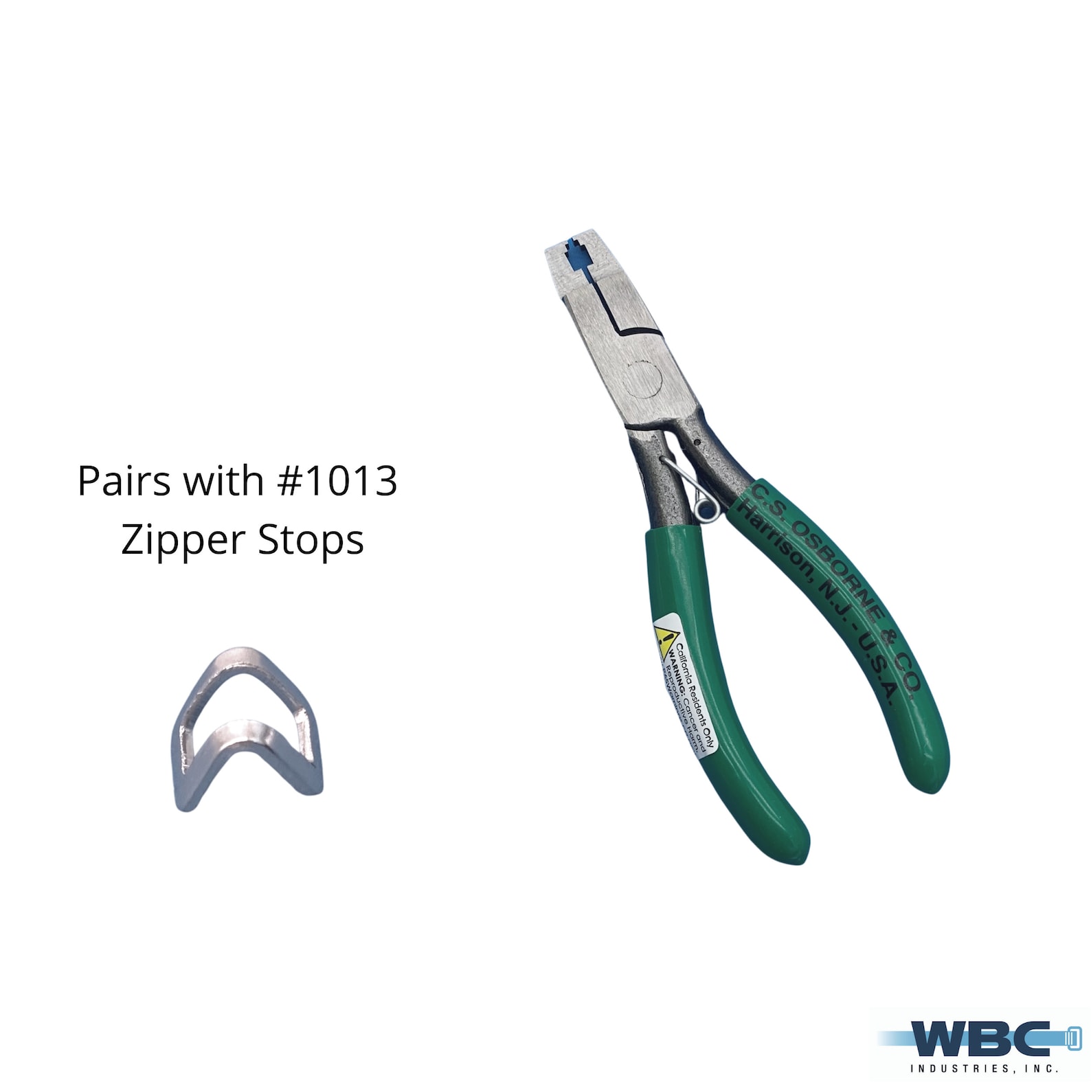 C.S. Osborne Zipper Stop Pliers #1012 - Etsy