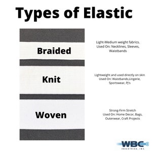 Soft Knit Elastic- Multiple Sizes Available - Etsy