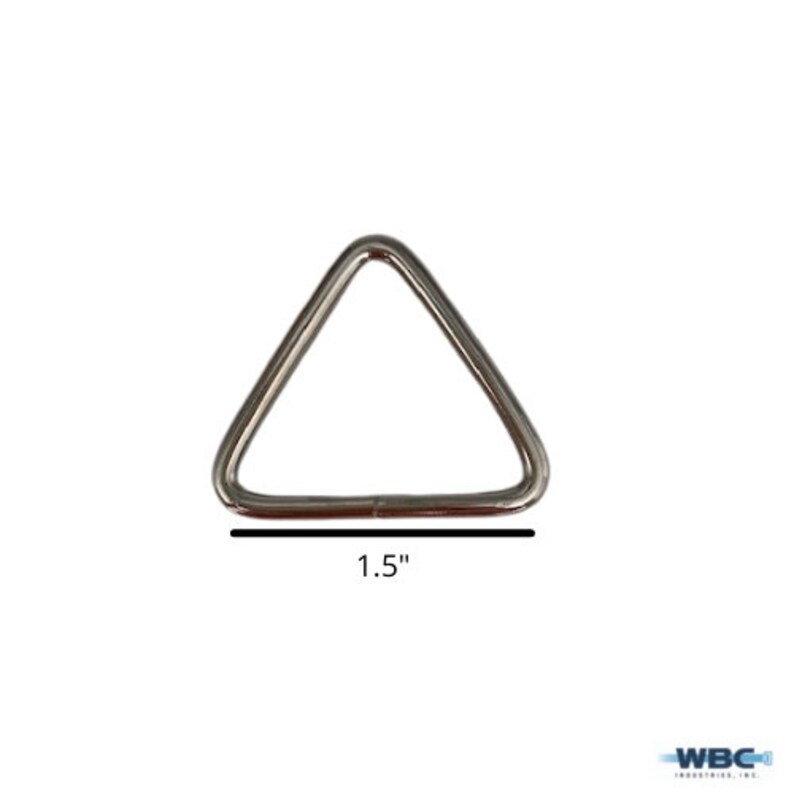 1.5" Welded Wire Triangle Ring- Sold in Packs of 4 - Etsy