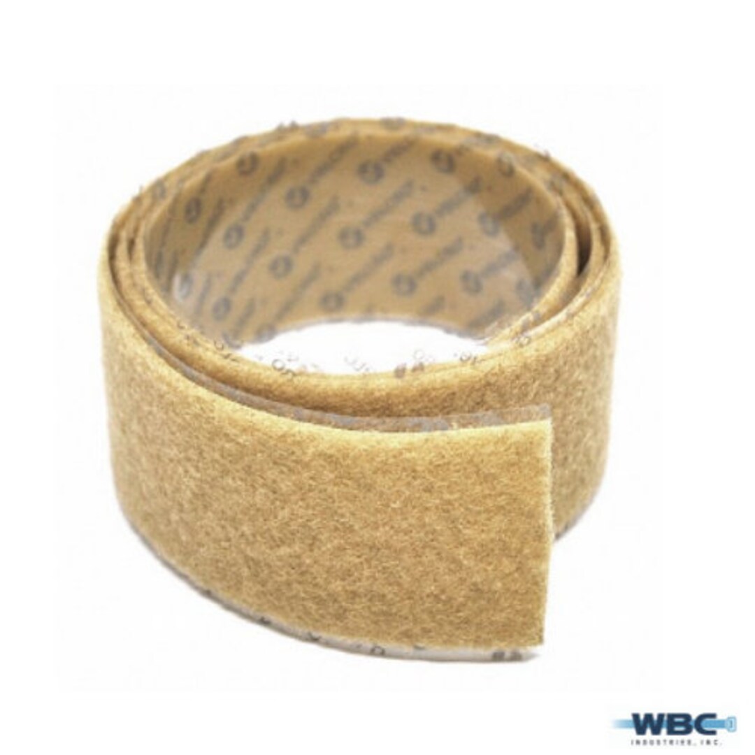 3/4" Beige Velcro Brand Hook 88 With 0172 Adhesive- Full Roll- Closeout ...