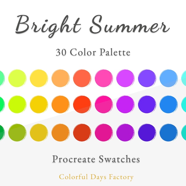 Soft Summer Color Swatches - Etsy