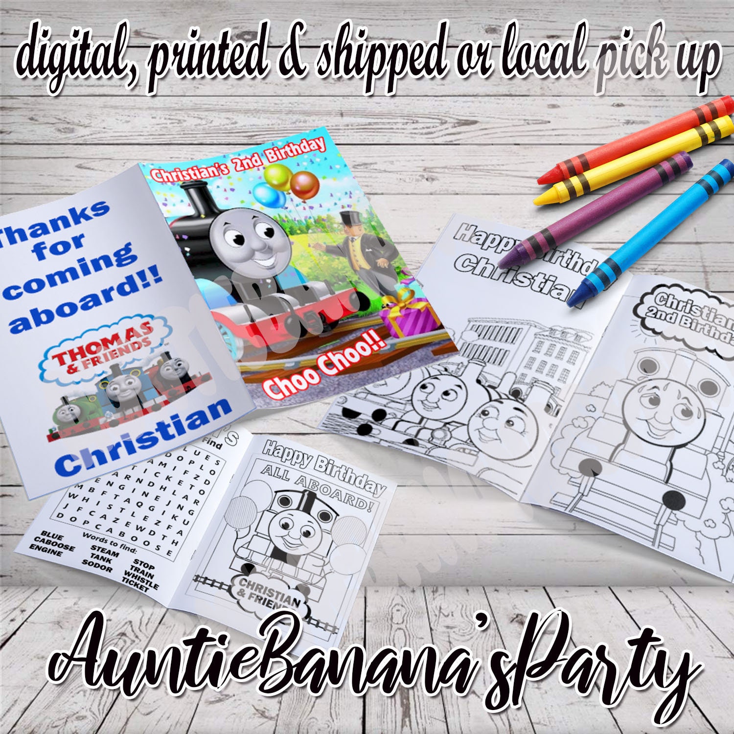 Thomas Birthday Coloring Pages