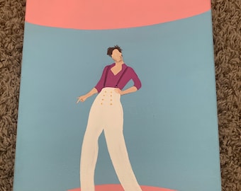 Original Harry Styles Fine Line Album Painting - Etsy