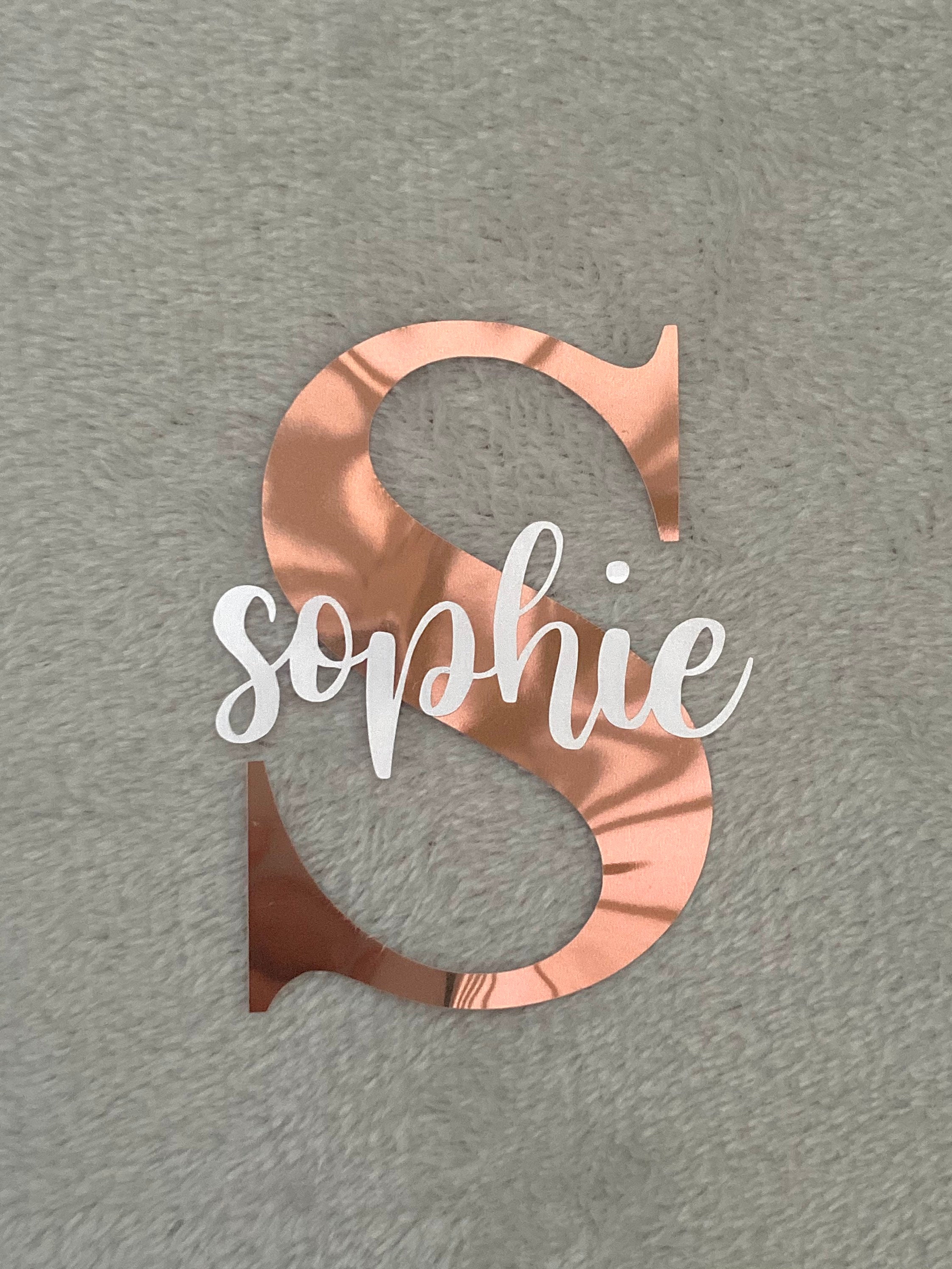 Personalised Vinyl Decal Sticker Initial and Name Set for - Etsy UK