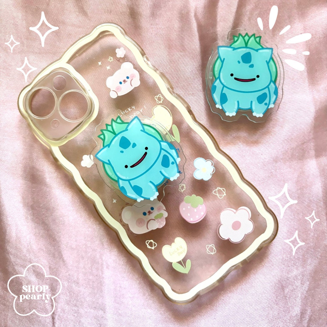 Kawaii Anime Earth Lizard Phone Grip || Griptok, Phone Holder, Mount ...