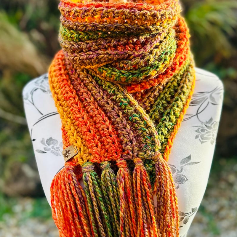 Funky Scarf - Etsy