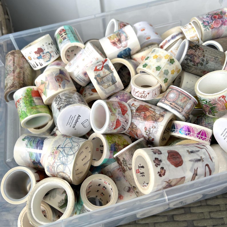Surprise Mystery Box Random Washi Tapes for Journaling - Etsy